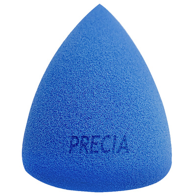 precia平底水滴蓝色细腻海绵粉扑