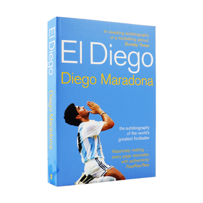 现货迭戈马拉多纳自传小说 英文原版El Diego The Autobiography of the World's Greatest Footballer阿根廷足球传奇球星球王传记