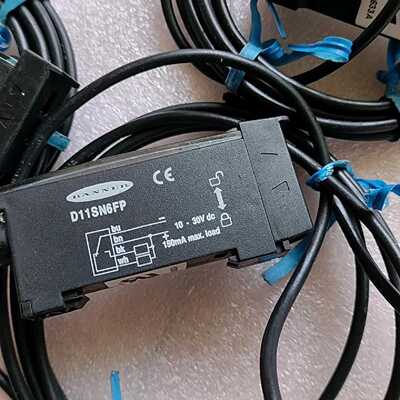 询价-邦纳光纤放大器 D11SN6FP 光电传感器3只，未使用