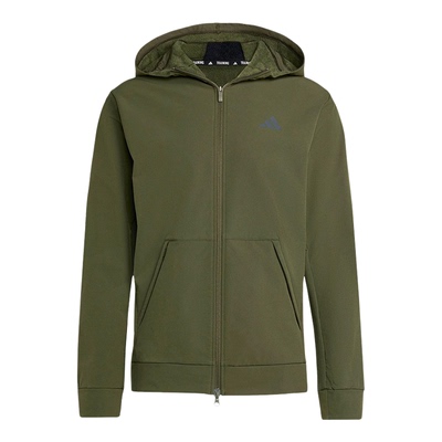 Adidas/阿迪达斯正品2025秋季款男士日常连帽梭织运动外套KE4370