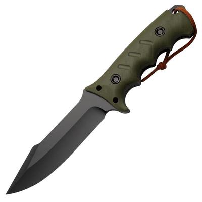 荒夫多功能户外刀具野外防身求生刀高硬度锋利小刀野营直刀水果刀