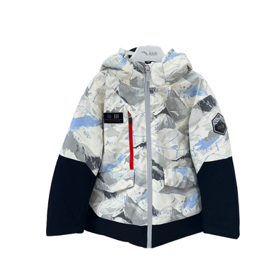 安踏男童冰甲度芯科技铂晶羽绒服