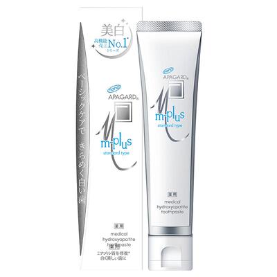Apagard Premio M-plus130g基础护理款牙膏美白去污抗蛀牙防口臭