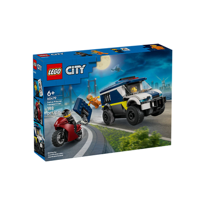 【自营】LEGO乐高城市系列60479警用囚犯运送车拼搭积木玩具礼物