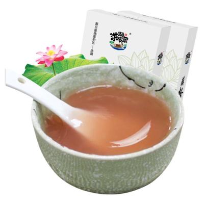 华贵洪湖纯藕粉160g*2盒湖北特产古法莲藕粉营养代餐粉独立小袋装