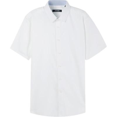 男士弹力商务休闲短袖衬衫