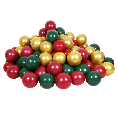 圣诞节气球场景布置装饰