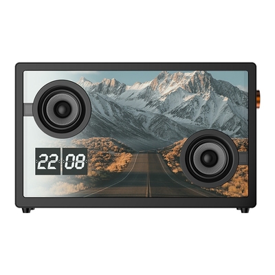 MORRORART悬浮歌词字幕音响无线蓝牙桌面透明可视化智能音箱家用