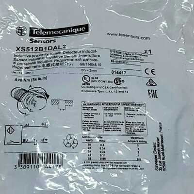 议价施耐德电感式接近开关XS518B1PAL2维修