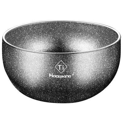 纯钛双层饭碗轻奢家用大容量汤碗