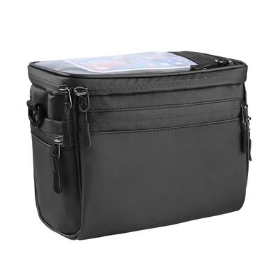 电动车前挂包收纳袋滑板折叠单车