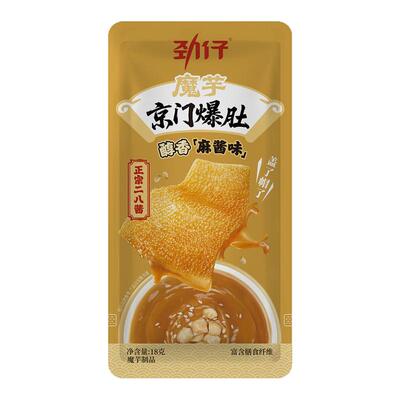 【天猫U先试用】劲仔魔芋京门爆肚醇香麻酱味18g*1包