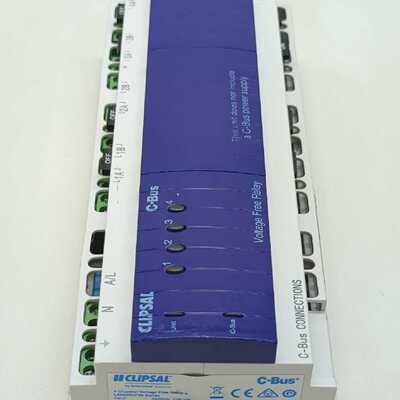 Clipsal C-Bus2 L5504RVF20P_W 4 Channel Voltage Free Relay Mo