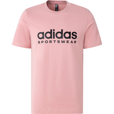 阿迪达斯男女同款经典透气T恤