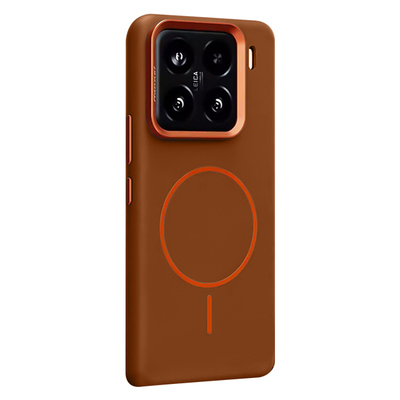 【皮纹磁吸】适用小米15手机壳