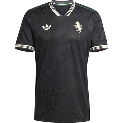 Adidas/阿迪达斯正品三叶草男士V领套头透气足球短袖KC3487