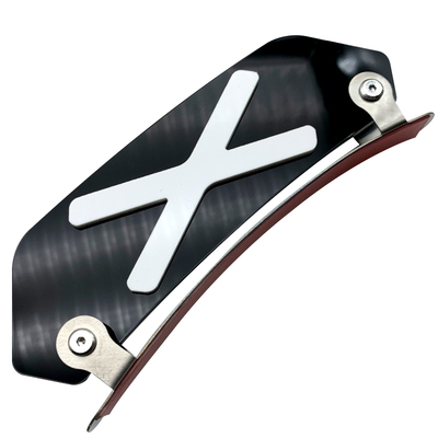 适用于newmany125 KRV180 KR50摩托车改装挡泥板个性风刀装饰牌