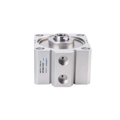 SDA100大缸径薄型气缸内牙带磁