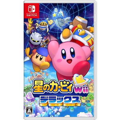 日版星之卡比Switch游戏卡带中文