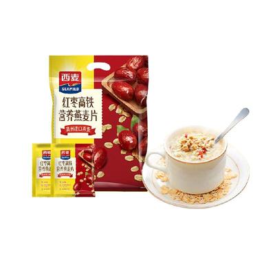 西麦红枣即食燕麦片