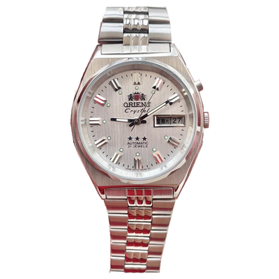 东方中老年指针复古双狮三星