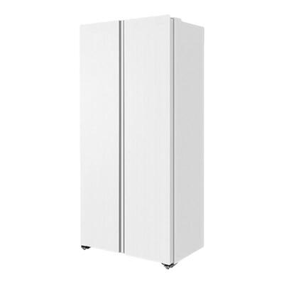 美的539对开双开门大容量超薄零嵌入式冰箱家用风冷无霜一级能效