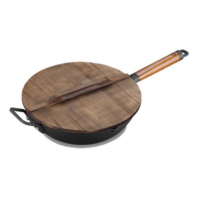 三禾炒锅不易生锈无涂层