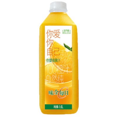 味全整箱装胡萝卜1600ml鲜果汁