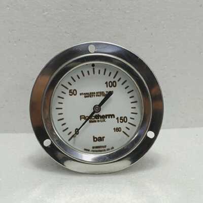 Rototherm 818937/1/7 Stainless Steel Pressure Gauge 160 Bar