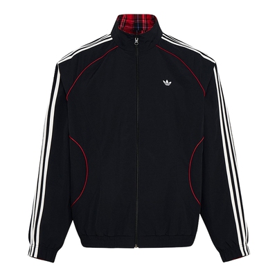 adidas阿迪达斯三叶草情人节款休闲双面穿运动夹克外套男 KT6368