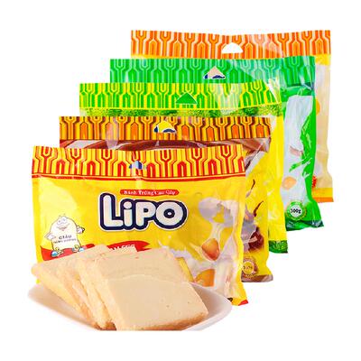 越南Lipo多口味面包干300g×5包