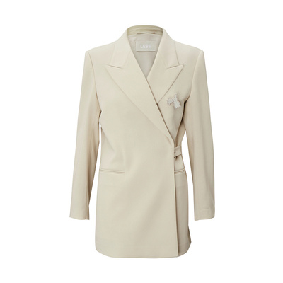 LESS精工系列春秋绵羊毛西装