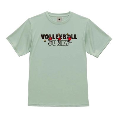 26新款日本volleyball_Junky空气狗男女同款排球服装短袖速干T恤