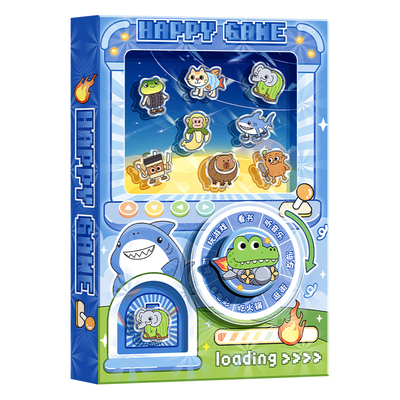 可爱萌宠转盘扭蛋机手账本加厚