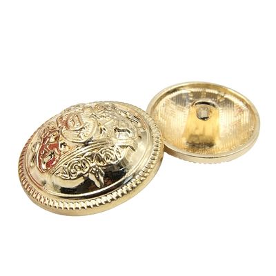 圆形百搭金属扣子大衣外套小纽扣