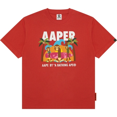 Aape印花潮流休闲短袖T恤
