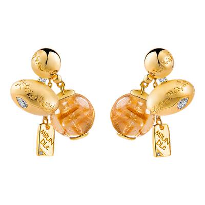 摩邦珠宝星愿上上签 lucky tag-三搭水晶耳环轻奢高级感礼品