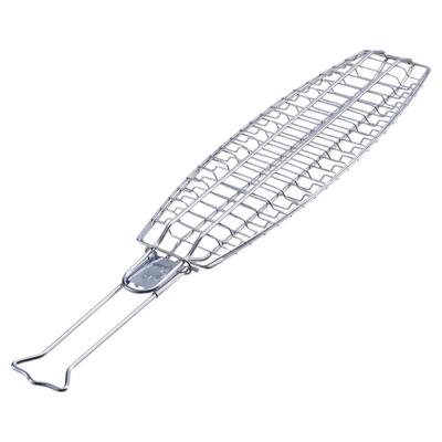 日本logos户外烤鱼夹烧烤夹烤肉夹野餐夹