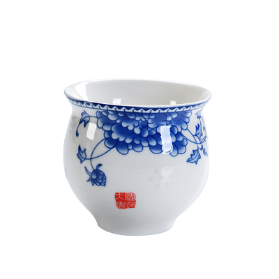 陶瓷大容量功夫防烫手主人杯茶杯