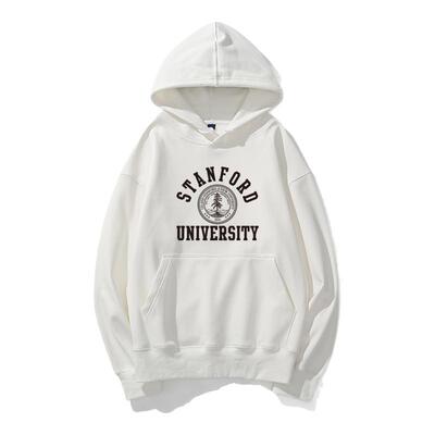 特价斯坦福大学连帽卫衣Stanford University周边纪念品帽衫定制