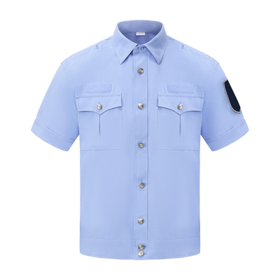 正品辅服装夏执勤短袖衬衫辅夹克