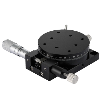 MSMR轴360度旋转滑台RPG38/60/85NR/110精密微调移动光学RS60RSP