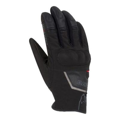 法国BERING山羊皮女款防护防摔魔术贴摩托车骑行手套BGM1020