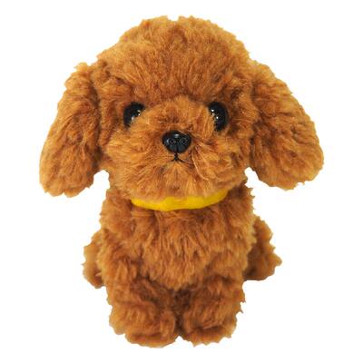 日本sunlemon仿真贵宾犬毛绒玩具
