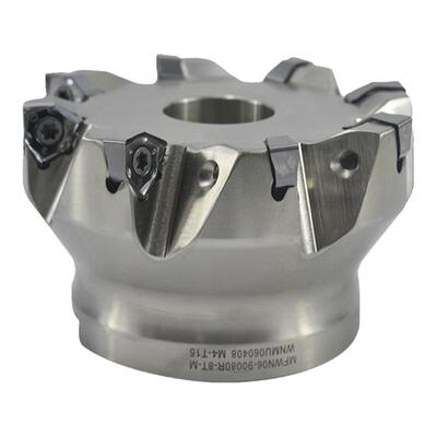 重切削WNMU06铣刀盘快进给铣刀盘90度MFWN大切深高速双面六角刀盘