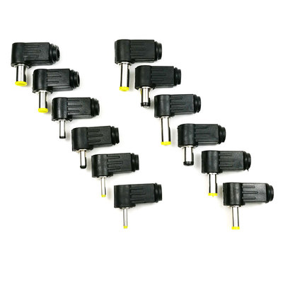 焊线式电源弯头DC直流圆口插头