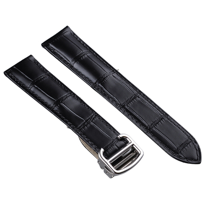 适配卡地亚坦克伦敦真皮手表带