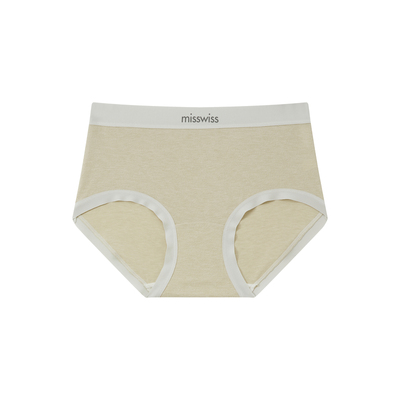 MissWiss（服饰）女士内裤2025新款吸湿透气无痕高腰不夹臀三角裤