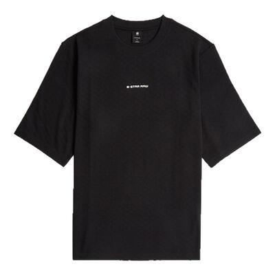gstar男士夏季黑色短袖T恤