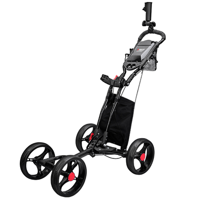 PGM高尔夫可折叠四轮球包手推车